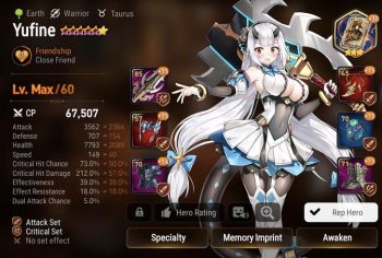 Epic Seven Yufine Build Guide - mmosumo
