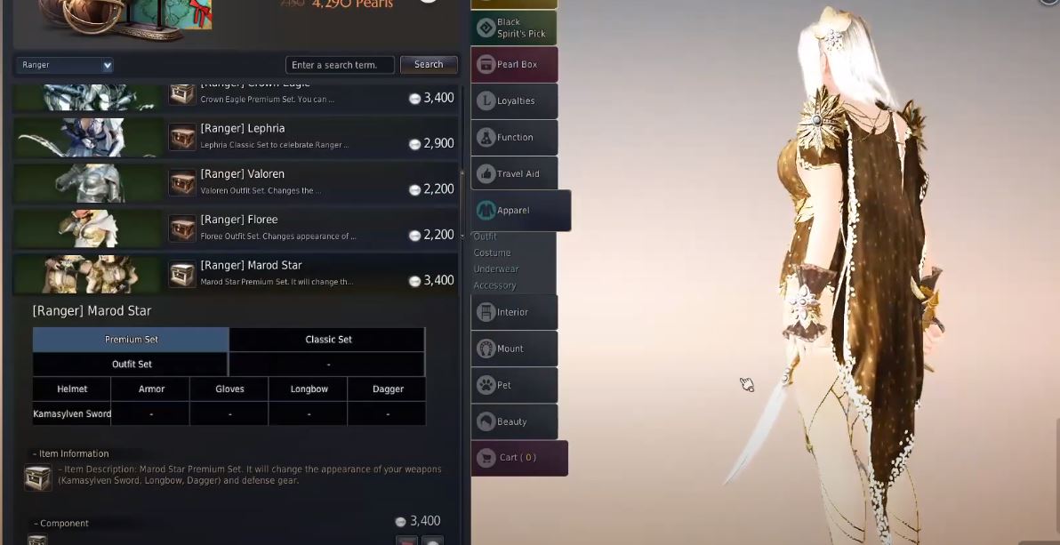 BDO Pearl Shop Top 5 Best Things To Buy 2022 - mmosumo