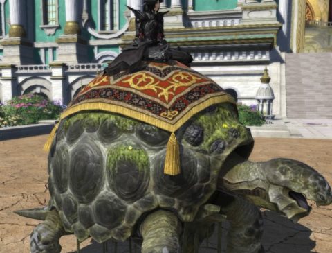 FFXIV All The Gold Saucer Mounts - mmosumo