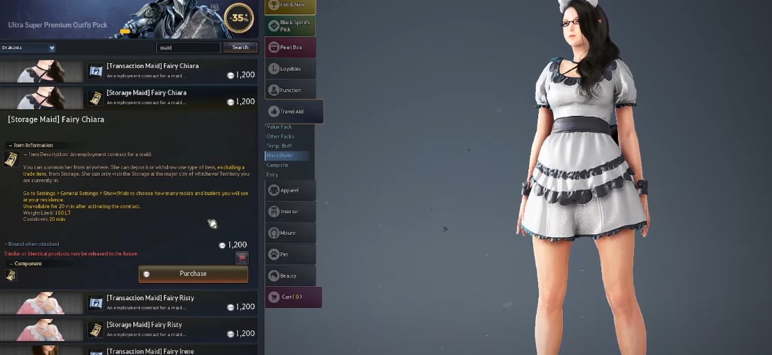 BDO Pearl Shop - Best Items To Buy For Beginners - mmosumo
