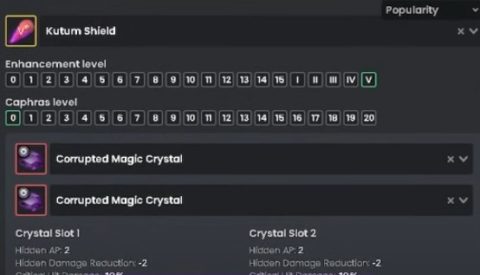 BDO BIS Crystal Endgame Setups(DR & Evasion for PvE & PvP)