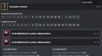 BDO BIS Crystal Endgame Setups(DR & Evasion for PvE & PvP)